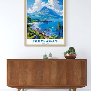 Isle of Arran Art Isle of Arran Poster Isle of Arran Print arran Travel ...