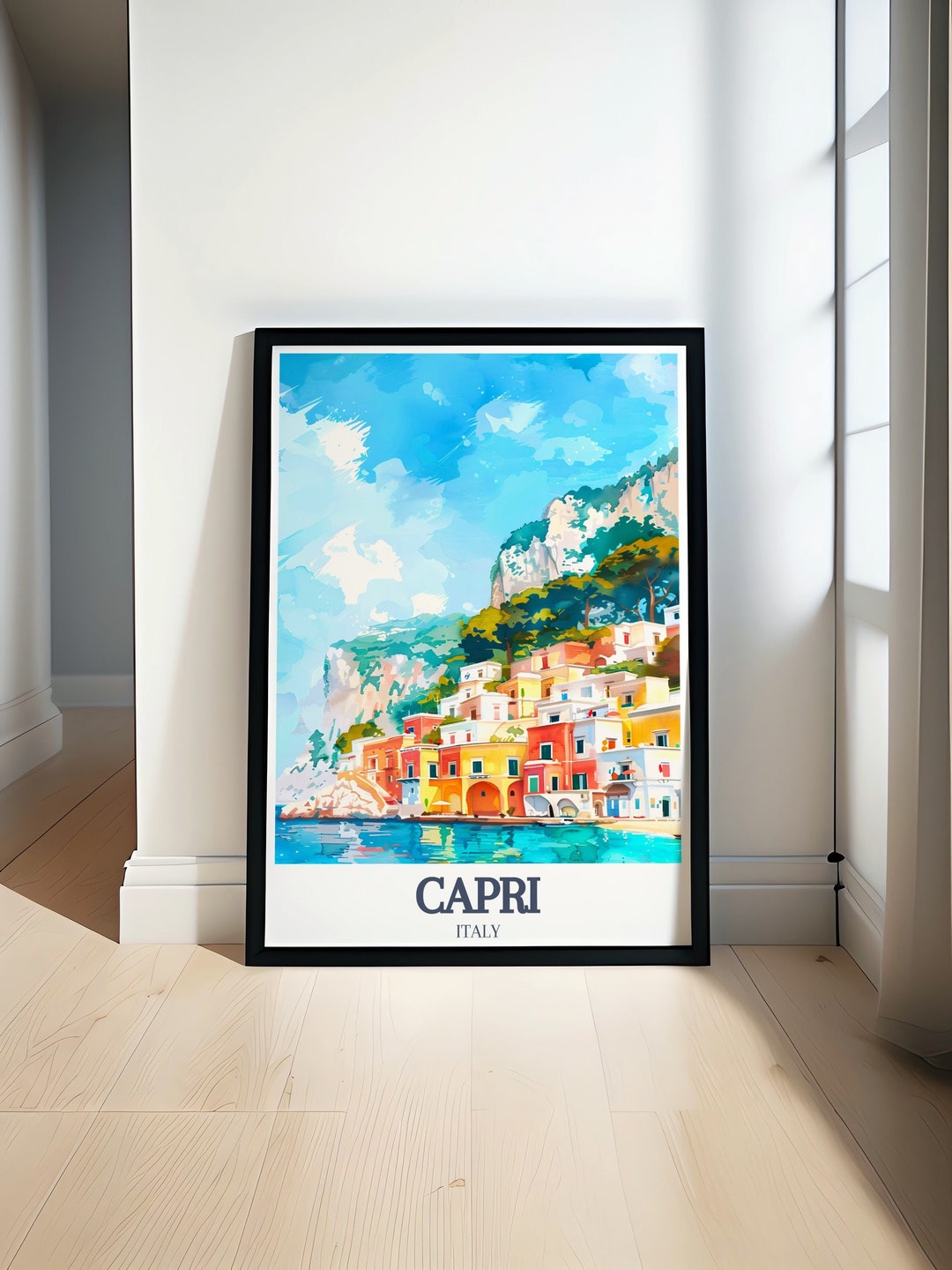 Capri Wall Art - Faraglioni Rocks Capri Island Posters - Faraglioni ...