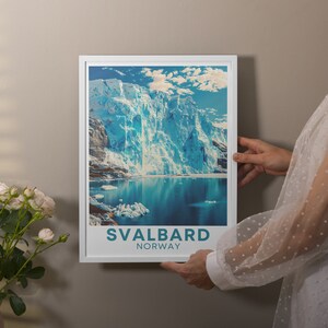 Svalbard Art Collection- Nordenskiöld Glacier Decor for Every Occasion ...