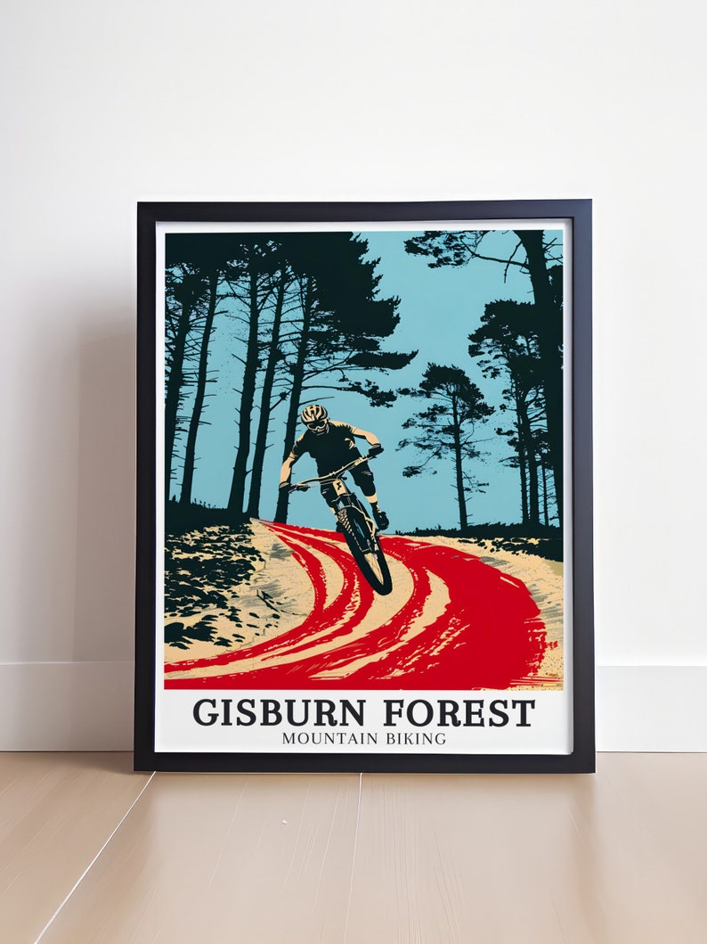Gisburn Forest Mountain Biking Poster Gisburn Forest Mountain Bike ...