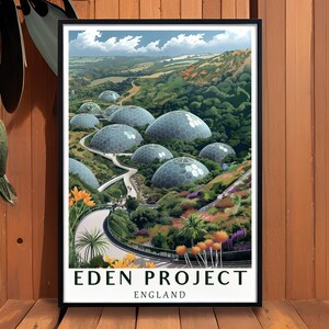 Eden Project Prints - Cornwall Wall Art - Framed Prints of Eden Project ...