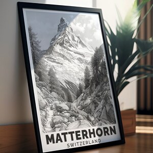 Matterhorn Mountain Posters - Matterhorn Mountain Art for Beautiful ...