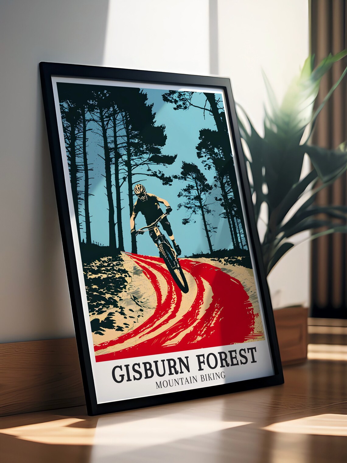 Gisburn Forest Mountain Biking Poster Gisburn Forest Mountain Bike ...