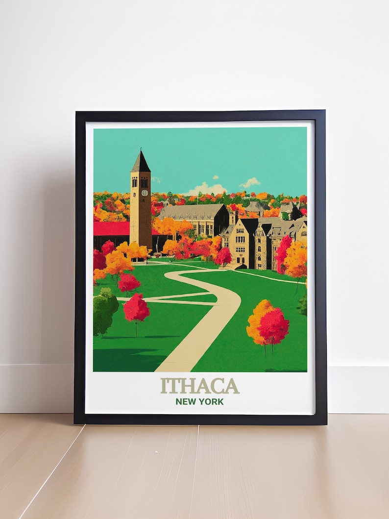 Ithaca Poster - Ithaca Art - Ithaca Print -ithaca Wall Art -ithaca ...