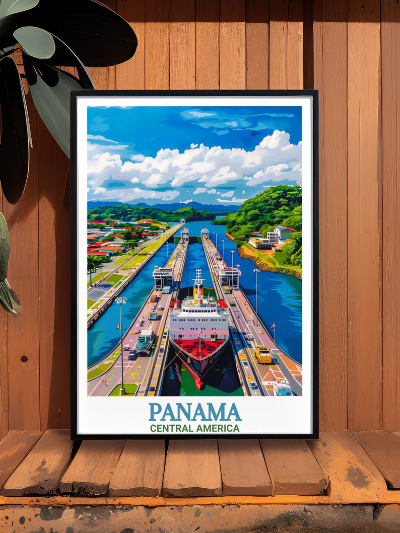 Panama Poster - Framed Panama Print - Panama Art - Panama Wall Art ...