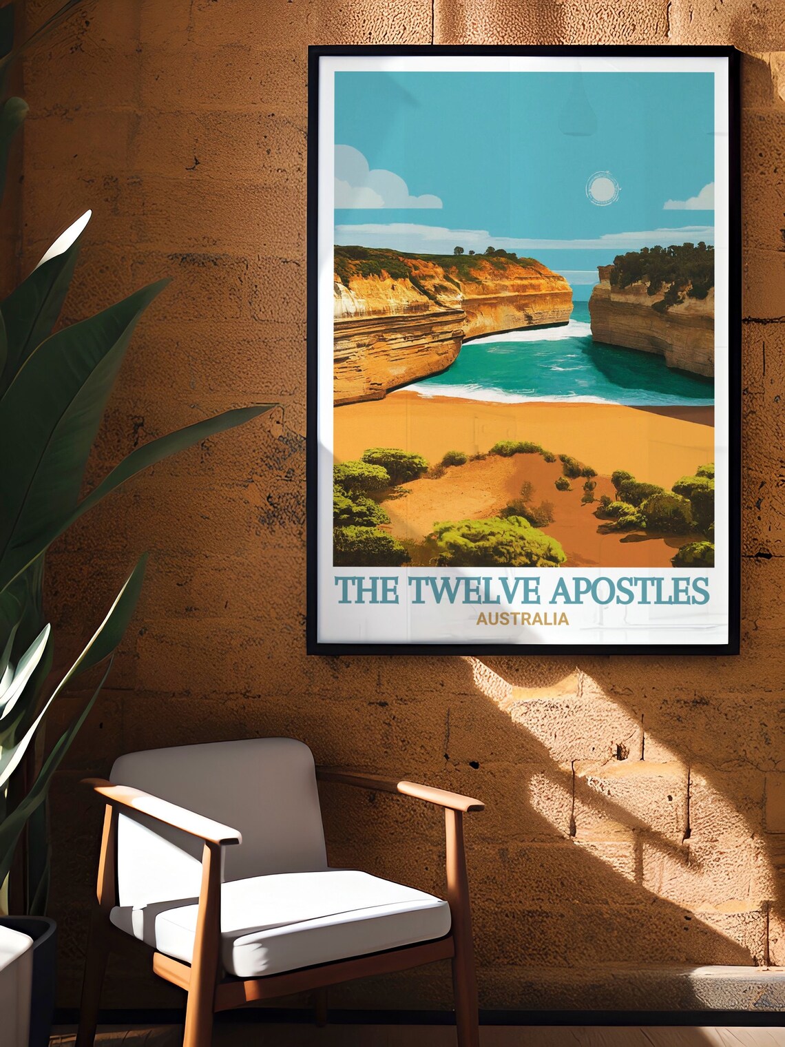 The Twelve Apostles Poster - Twelve Apostles Art - Loch Ard Gorge ...