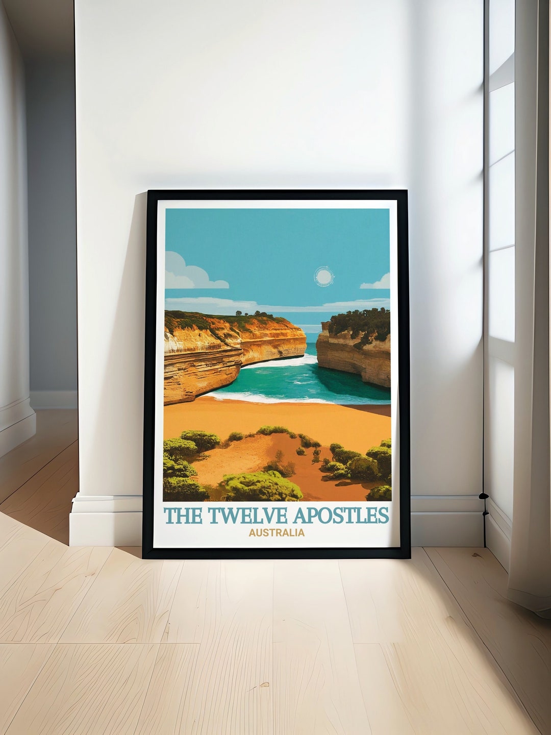 The Twelve Apostles Poster - Twelve Apostles Art - Loch Ard Gorge ...