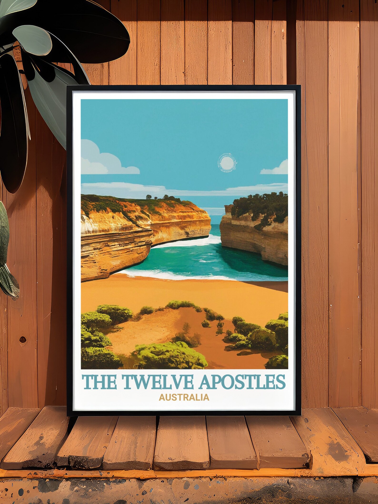 The Twelve Apostles Poster - Twelve Apostles Art - Loch Ard Gorge ...