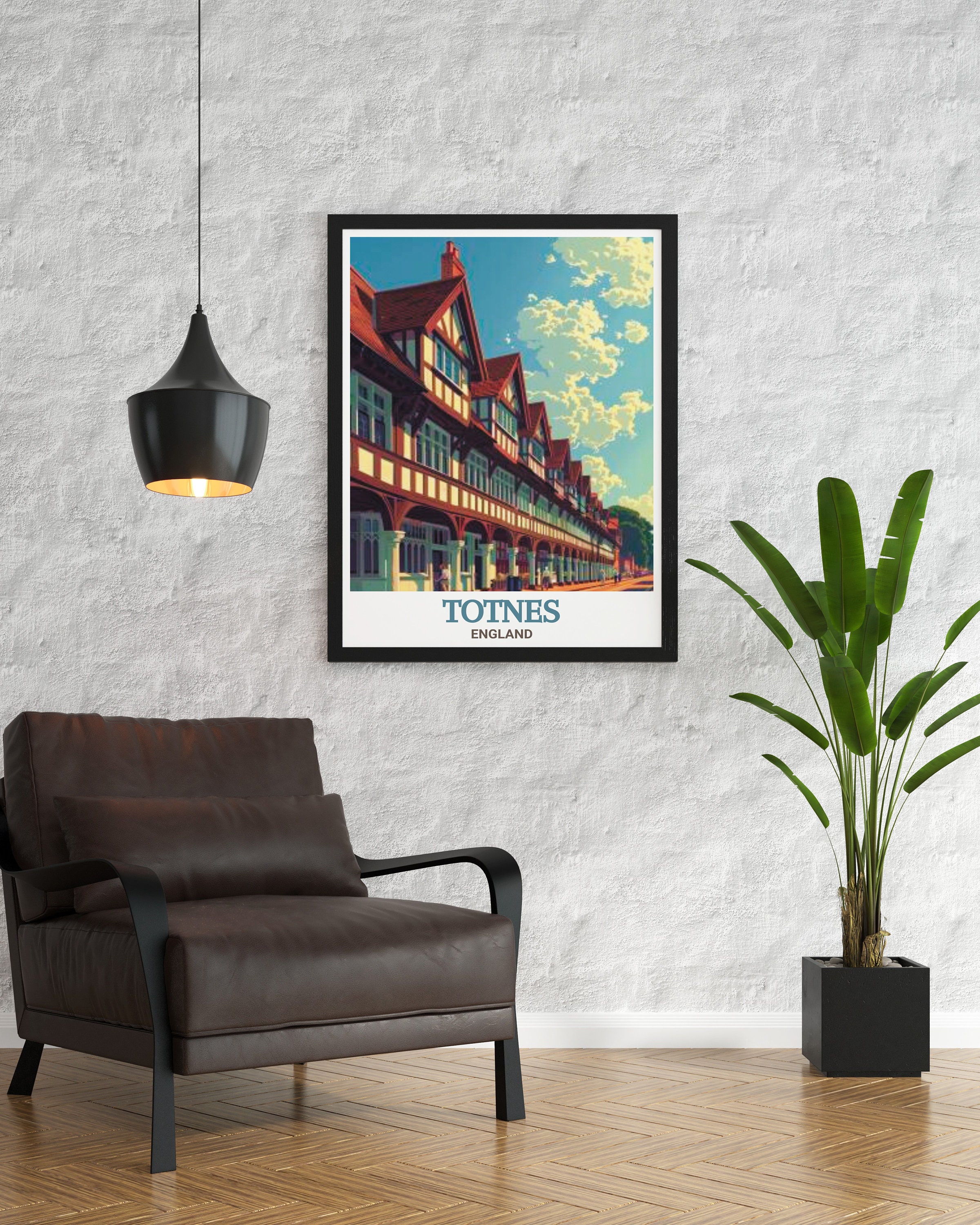 Totnes Wall Art - Capturing the Butterwalk Charm - Totnes Travel ...