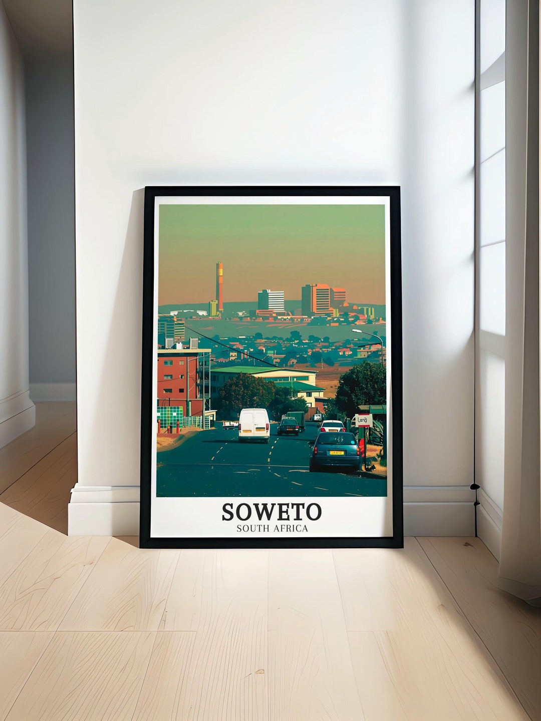 Soweto Art Print - Gauteng Province Home Decor - Meadowlands Canvas Art ...