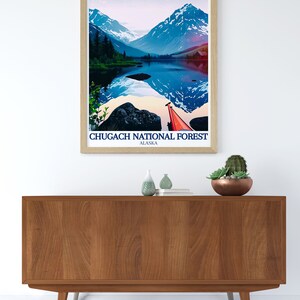 Chugach National Forest Art Posters - Lost Lake Art Collection - Kenai ...