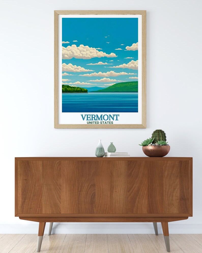 Vermont Poster - Lake Champlain Posters - Lake Champlain Prints ...