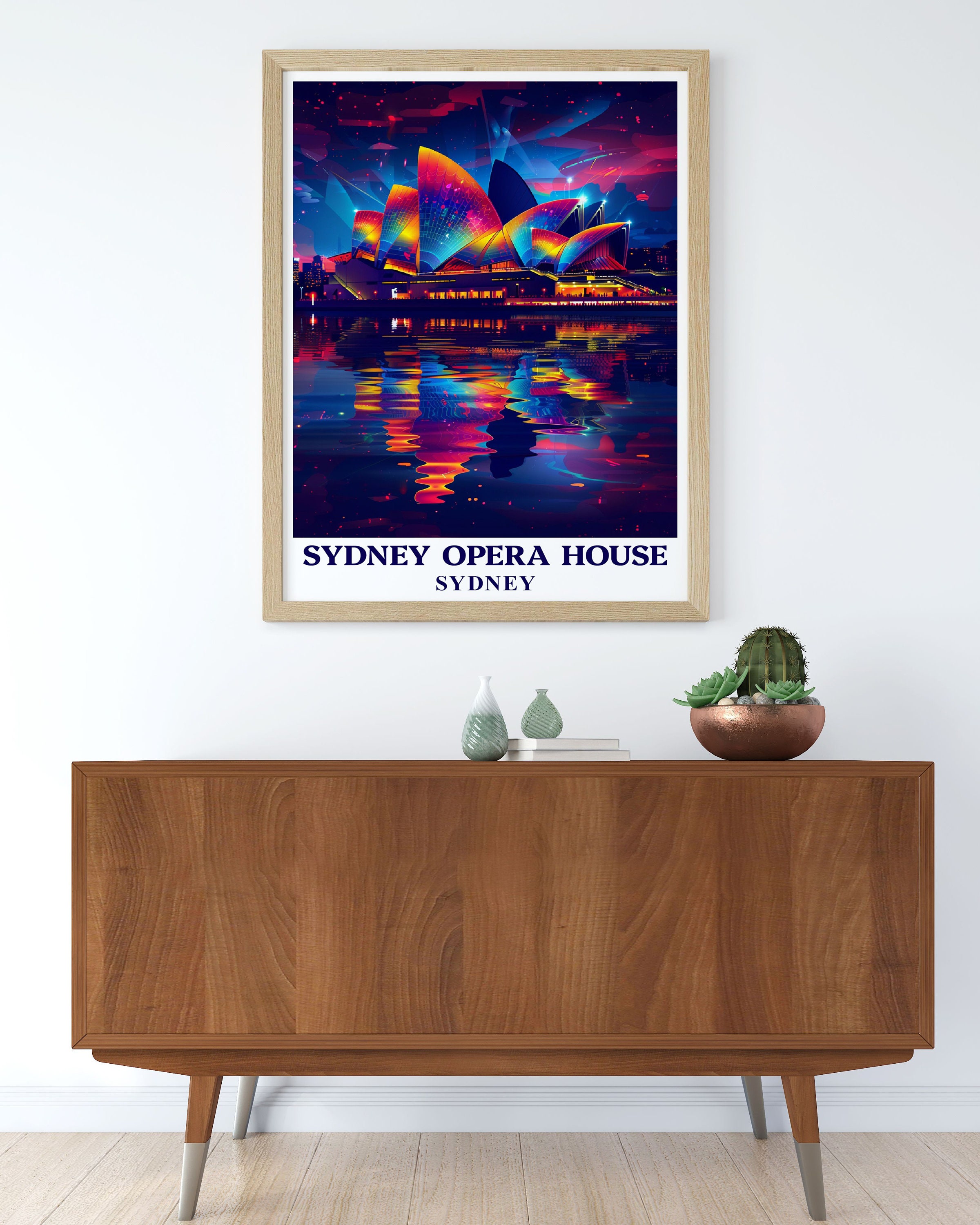 Sydney Opera House Art Sydney Opera House Print Australia Travel Art ...