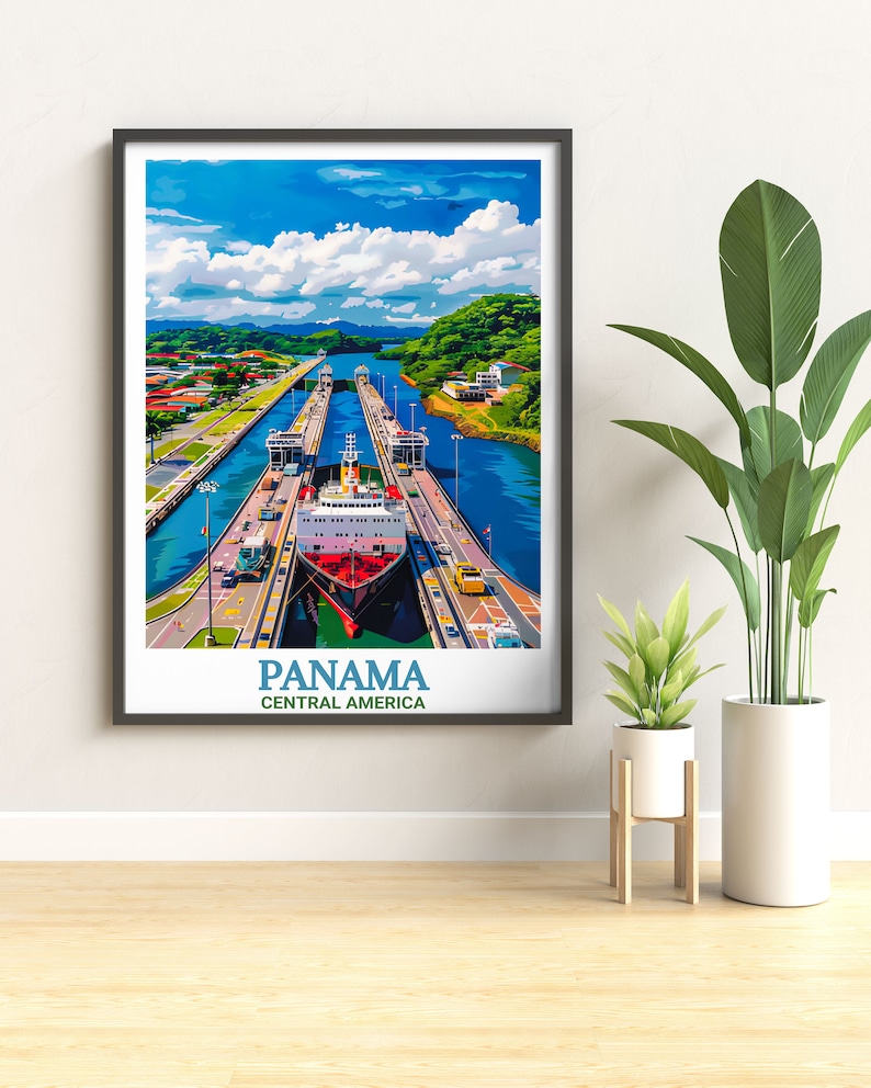 Panama Poster - Framed Panama Print - Panama Art - Panama Wall Art ...