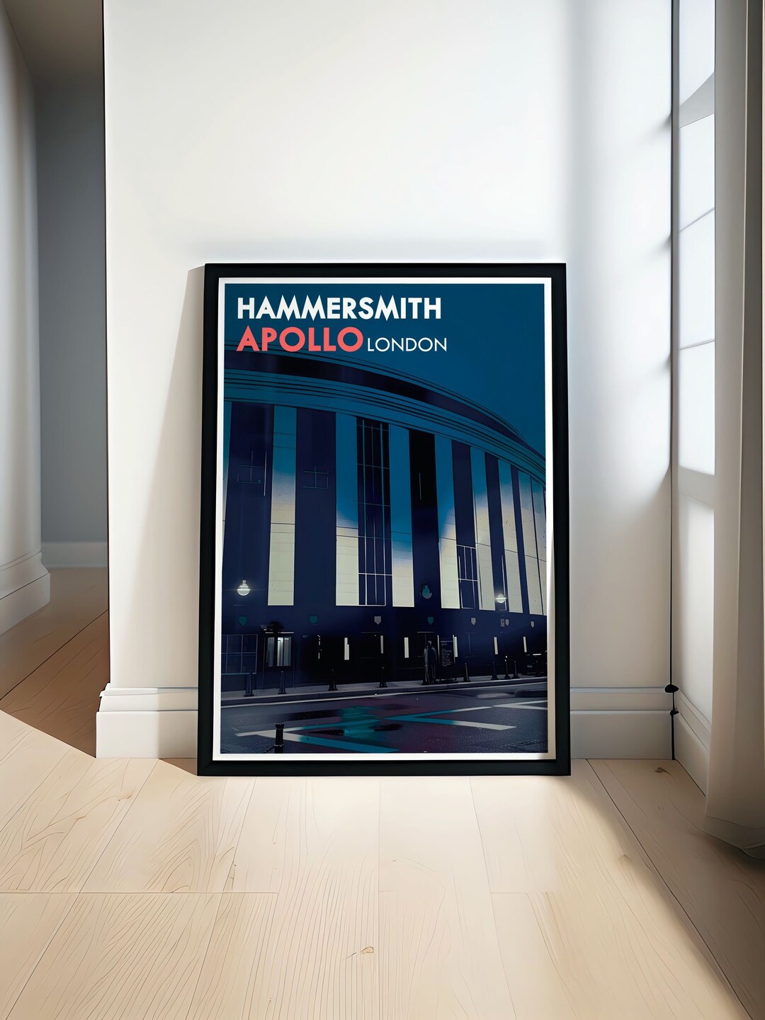 Hammersmith Apollo Travel Posters - London Wall Art Collection ...