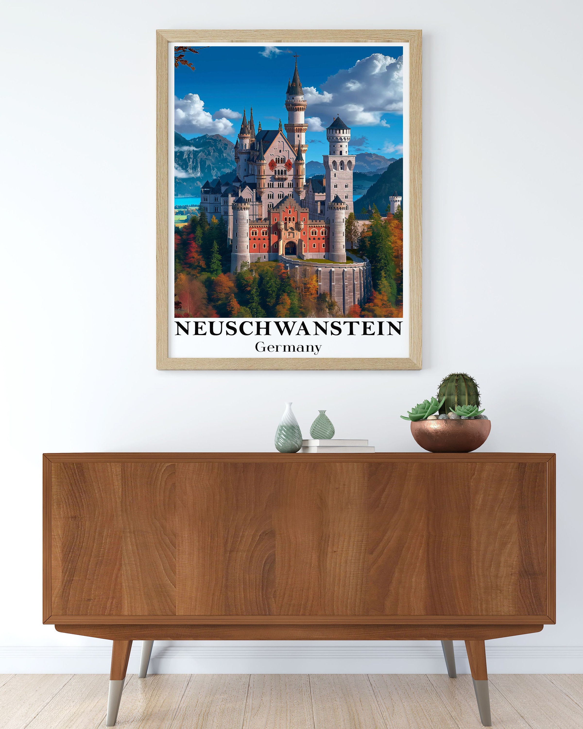 Neuschwanstein Castle Posters Neuschwanstein Castle Art Neuschwanstein ...