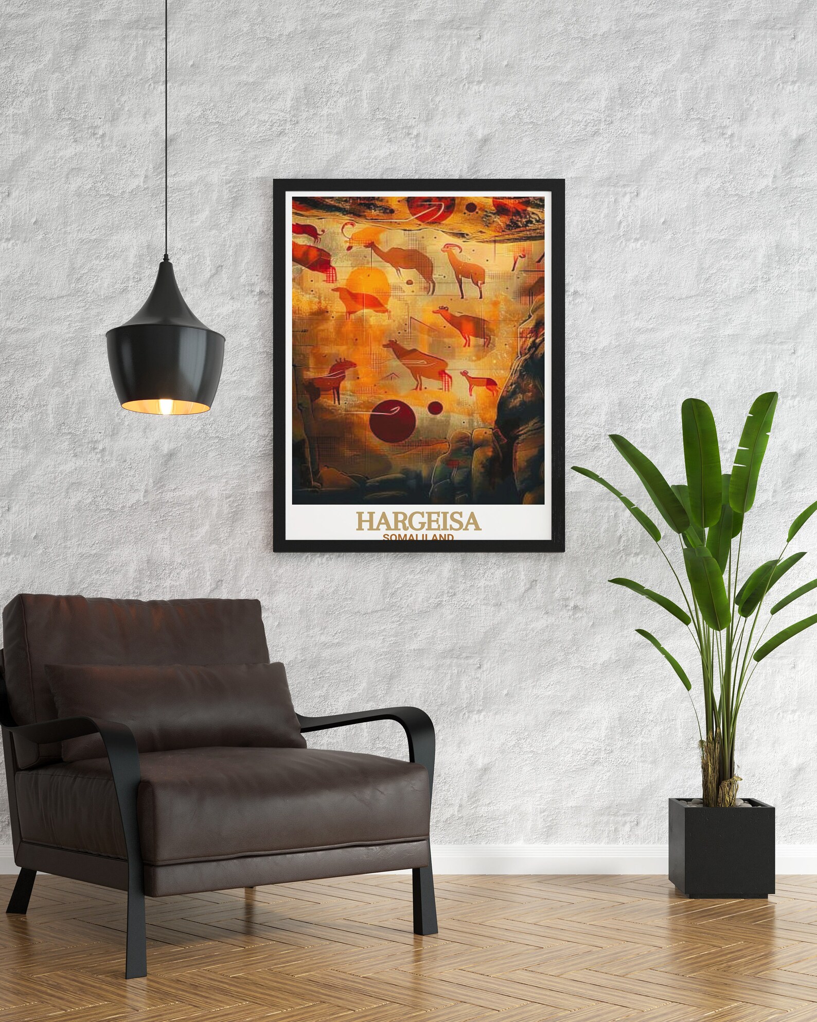 Hargeisa Somaliland Poster - Framed Laas Geel Rock Print - Laas Geel ...