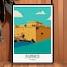 Paphos Travel Poster Paphos Castle Art Collection Paphos Wall Art ...