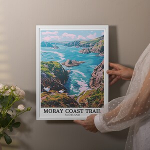 Moray Coast Posters - North Sea Coastal Prints - Moray Coast Trail Art ...