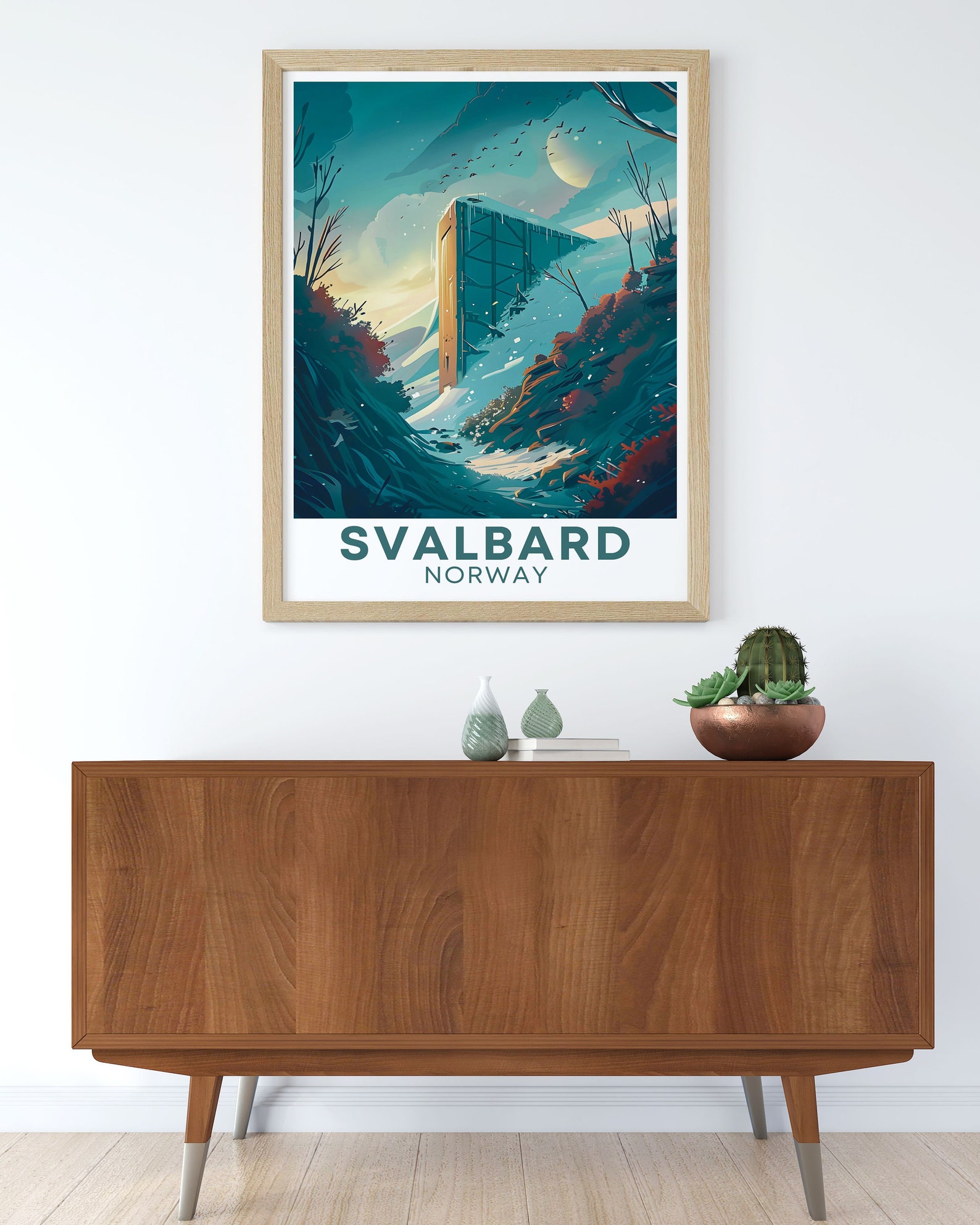 Svalbard Wall Art - Svalbard Poster - Svalbard Gift - Svalbard Framed ...