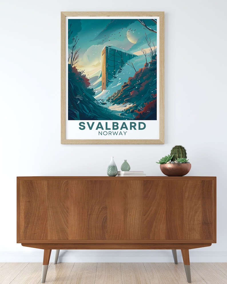 Svalbard Wall Art - Svalbard Poster - Svalbard Gift - Svalbard Framed ...