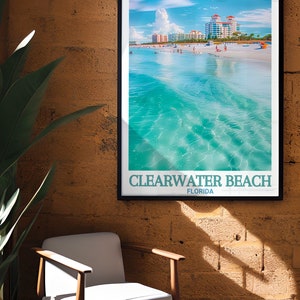 Clearwater Beach Art - Clearwater Beach Travel Gifts and Art ...
