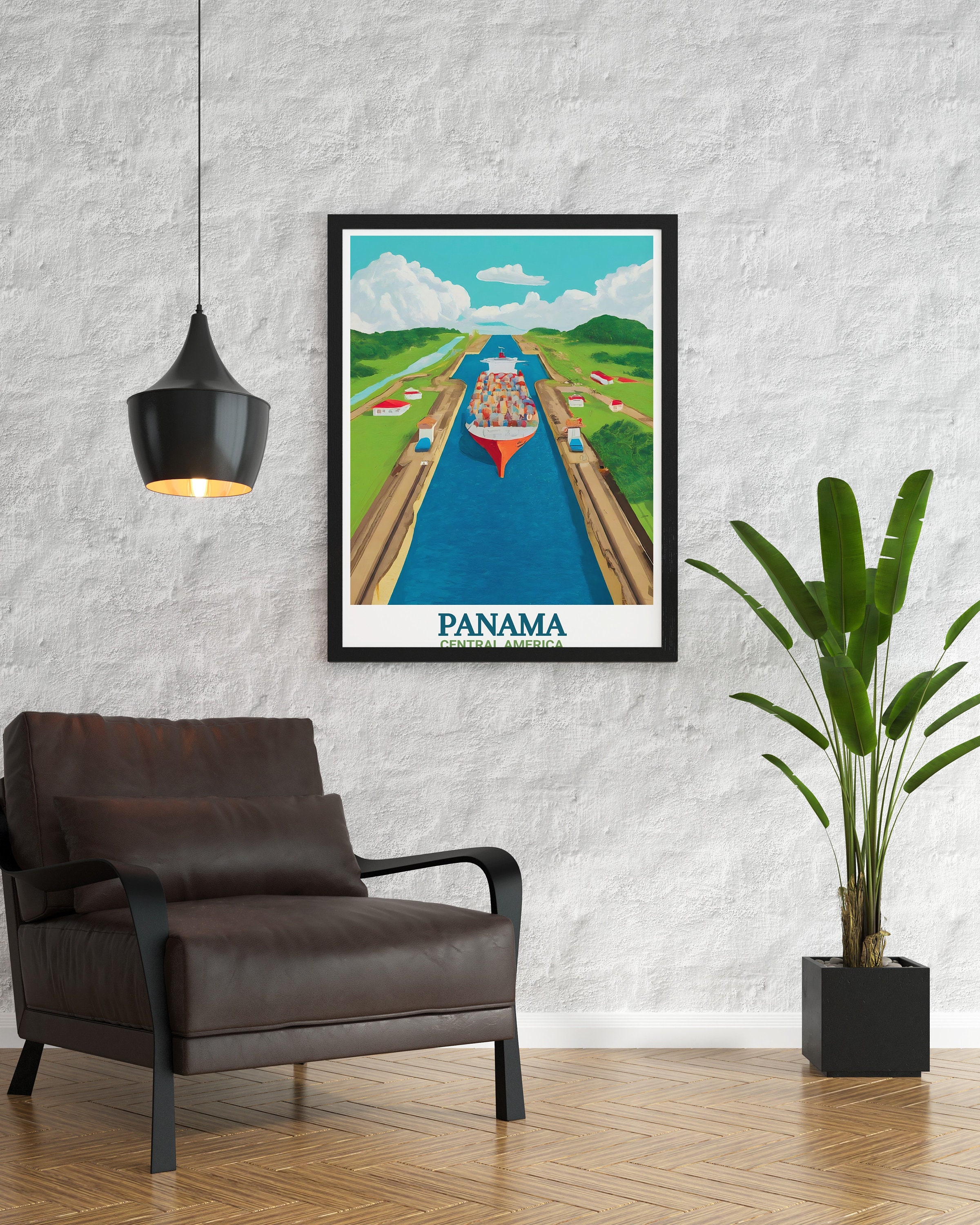 Panama Travel Posters Collection Panama Art Iconic Canal Prints Panama ...