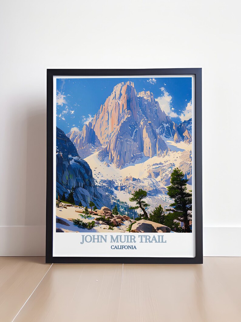 John Muir Trail Travel Posters - Mount Whitney Travel Wall Art - John ...