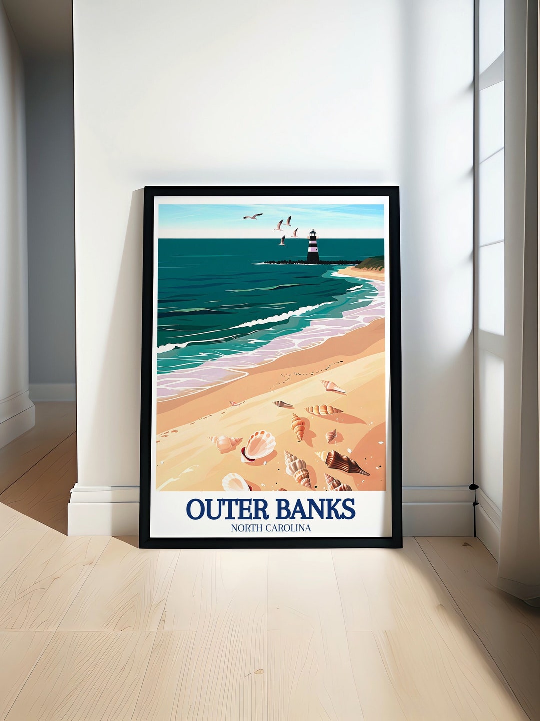 Outer Banks Travel Prints - Atlantic Ocean Art Collection - Cape ...