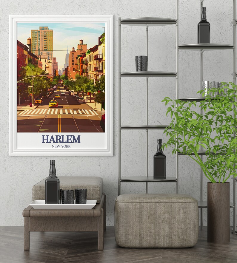 Harlem Poster - Framed Harlem 155th Street Poster - Harlem Canvas Print ...