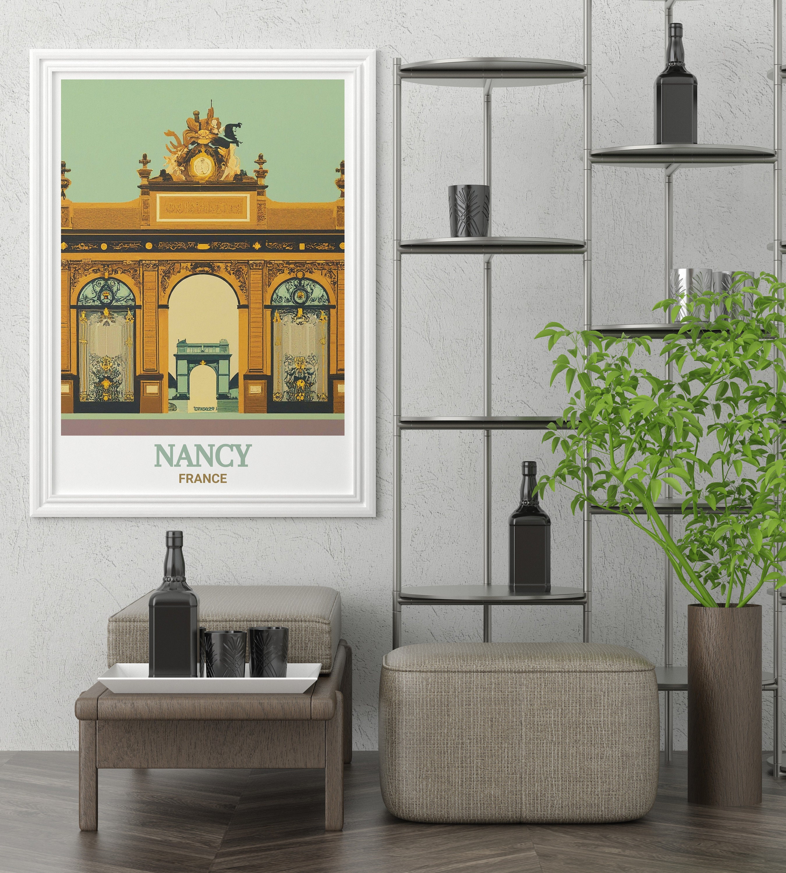 Nancy Poster -place Stanislas Poster - Place Stanislas Decor - Place ...