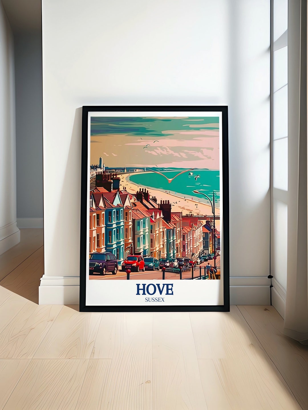 Hove Art Collection - George Street Art - English Channel Print ...