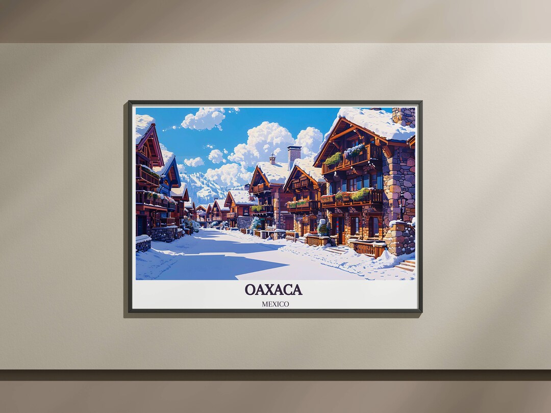 Oaxaca De Juarez Art - Oaxaca Through Detailed Matted Art Prints ...
