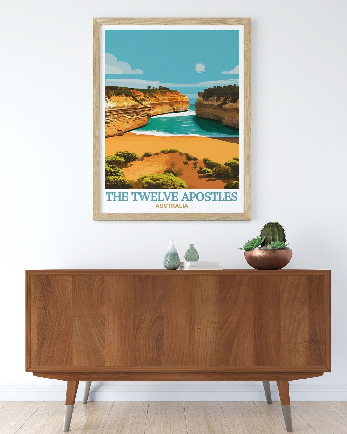 The Twelve Apostles Poster - Twelve Apostles Art - Loch Ard Gorge ...