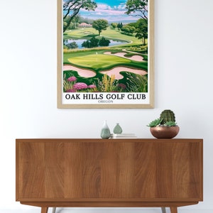 Oak Hills Golf Club Wall Art - Club House, Sutherlin Art - Club House ...