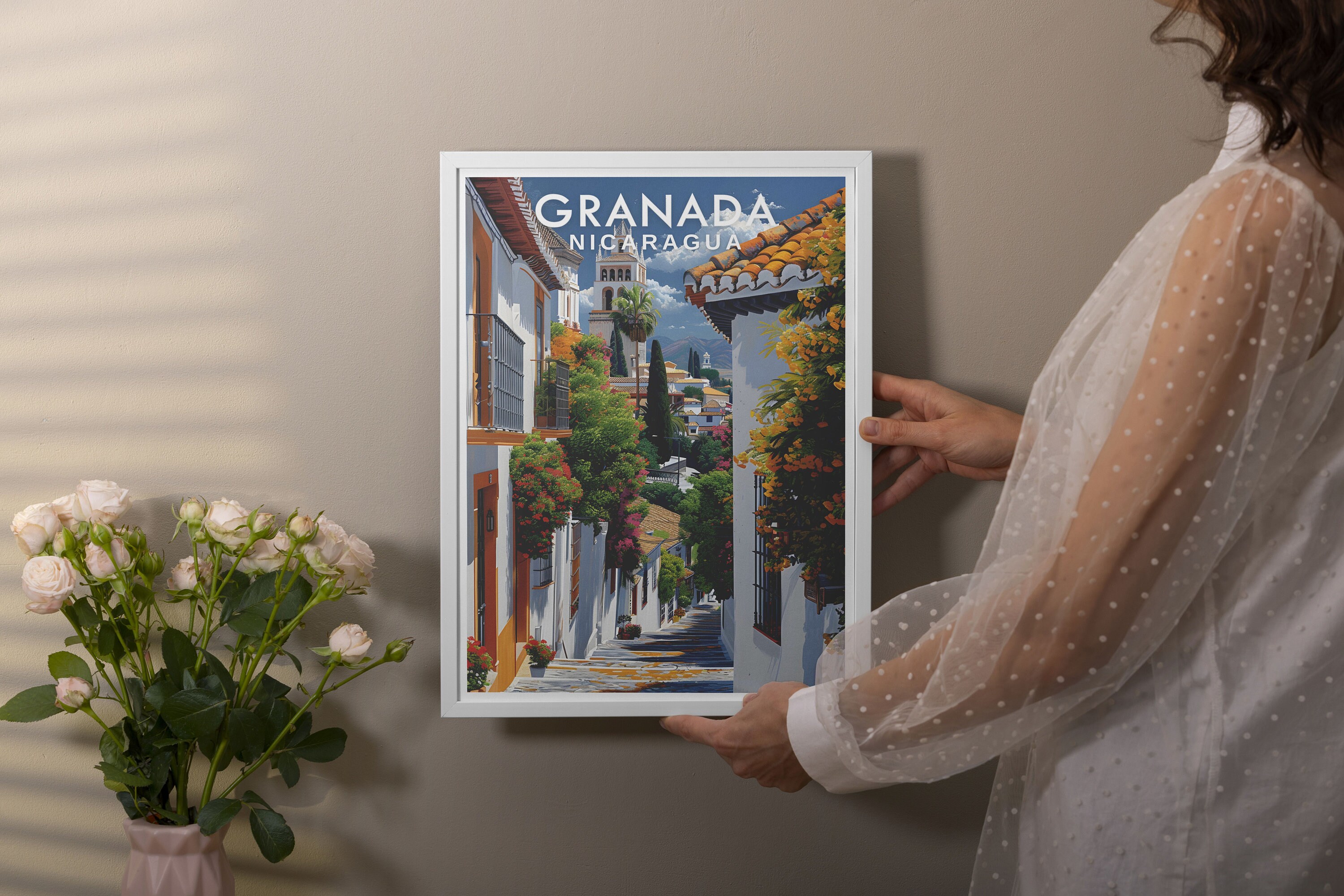 Nicaragua Poster - Corn Islands Print - Nicaragua Art Print - Corn ...