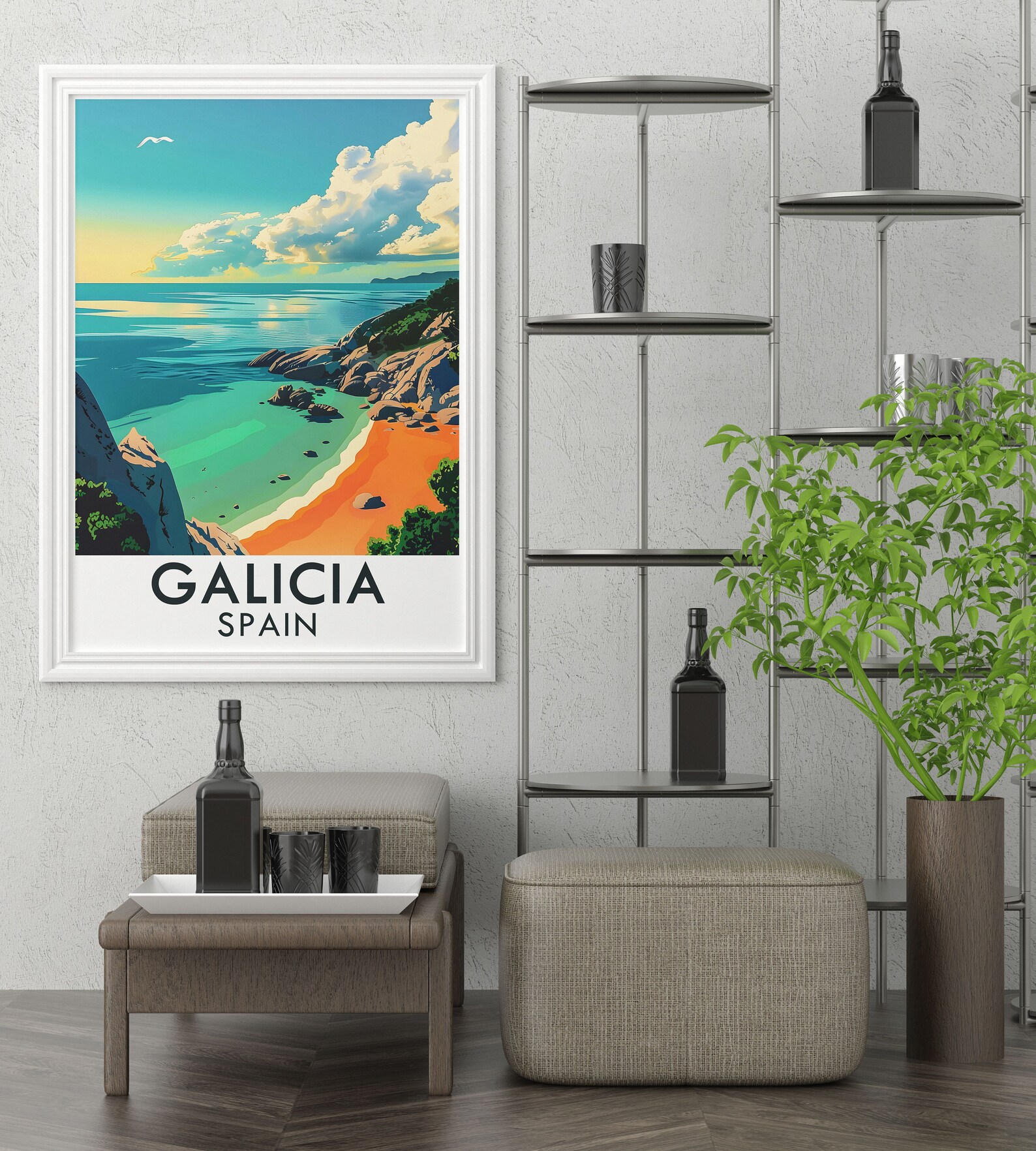 Galicia Posters - Galicia Print - Cíes Islands Print - Cíes Islands ...