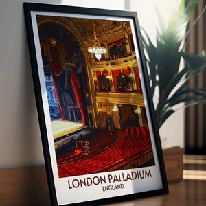 Royal Box Palladium Art - London Wall Art Decor - Captivating London ...