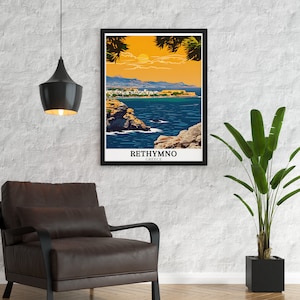 Rethymno Wall Art - Fortezza Crete Print - Fortezza of Rethymnon Poster ...