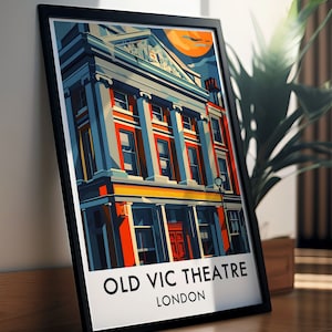 The Old Vic London - Old Vic Wall Art - Old Vic Poster - the Old Vic ...