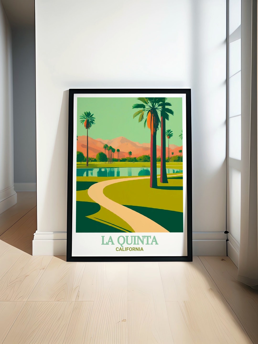 La Quinta Poster - Framed La Quinta Print - Civic Center Campus Canvas ...
