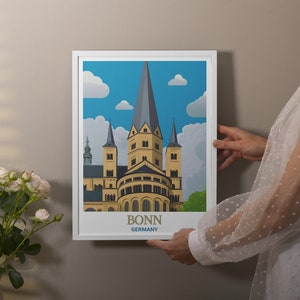 Bonn Art Collection - Bonn Minster Posters - Germany Wall Decor - Bonn ...