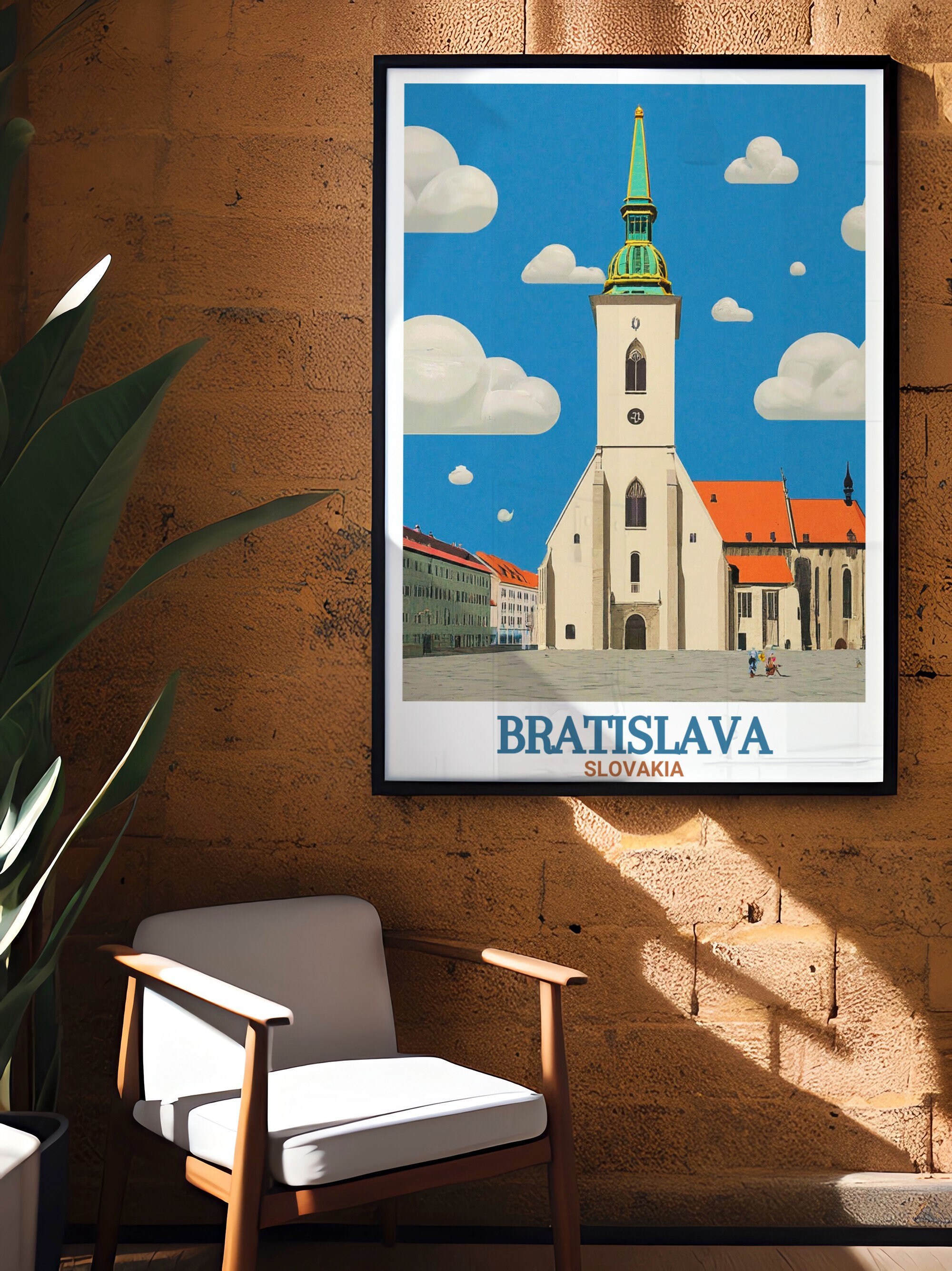 Bratislava Wall Art St. Martins Cathedral Art Bratislava Art Prints and ...