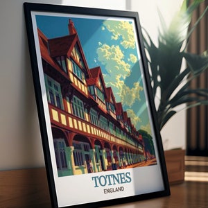 Totnes Wall Art - Capturing the Butterwalk Charm - Totnes Travel ...