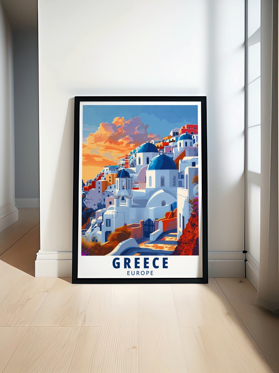 Greece Wall Art - Greece Travel Art and Santorini Prints - Greece ...