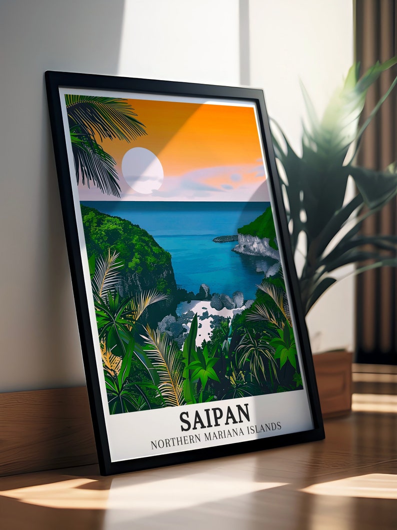 Saipan Wall Art - Framed Marine Beach Posters - Kagman Prints - Saipan ...