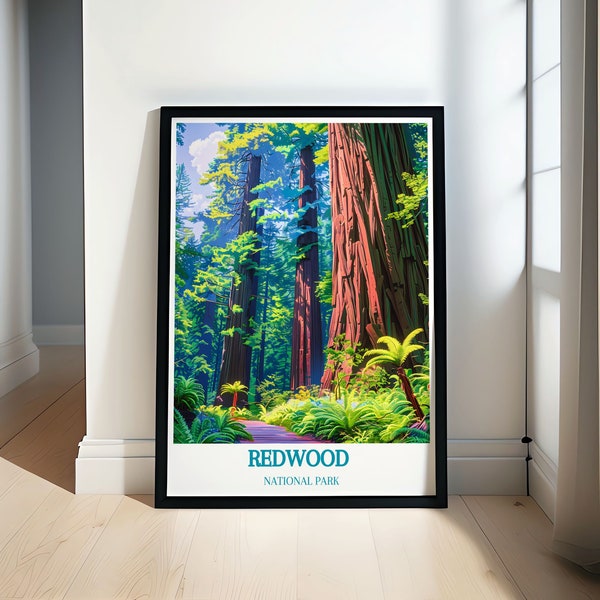 Redwood Print - Etsy