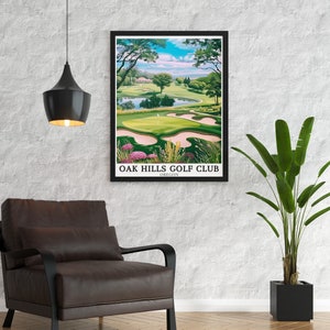 Oak Hills Golf Club Wall Art - Club House, Sutherlin Art - Club House ...