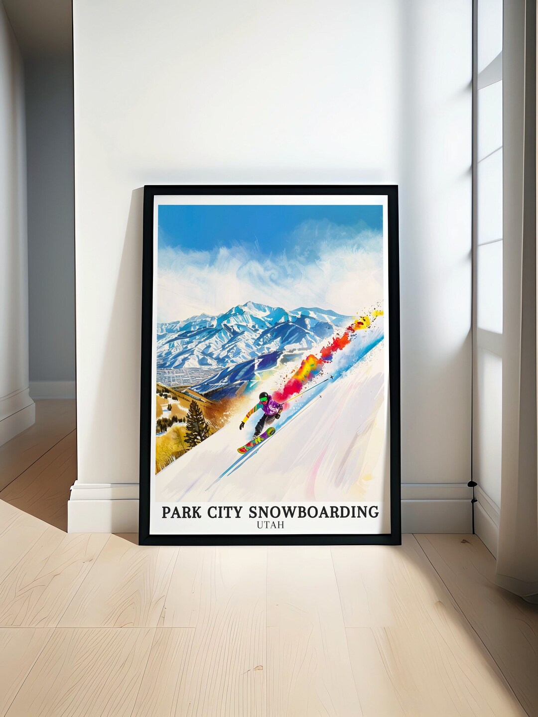 Park City Mountain Resort Wall Art - Wasatch Range Travel Prints ...