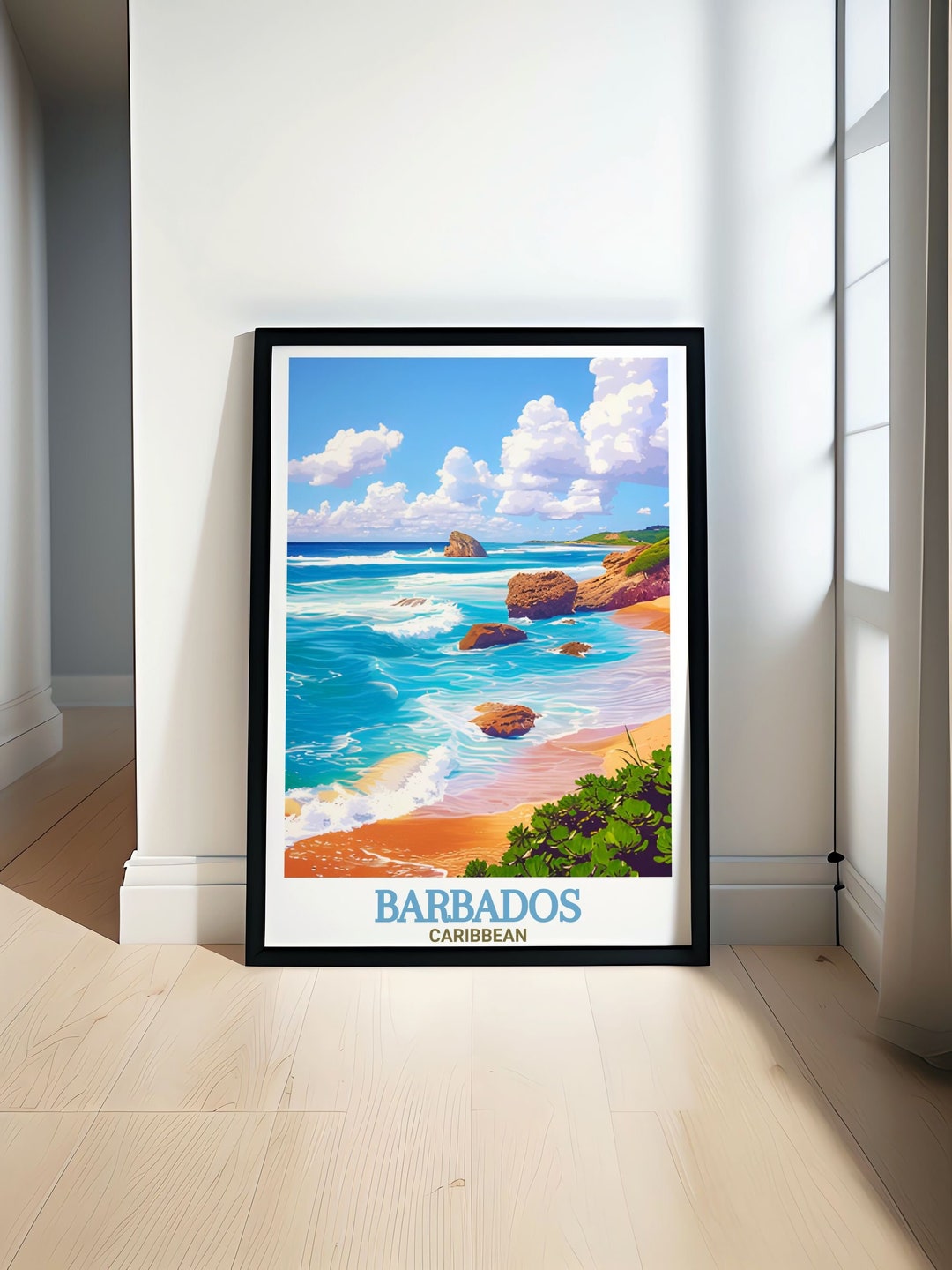 Barbados Wall Art - Bathsheba Beach Posters - Barbados Art Prints for ...